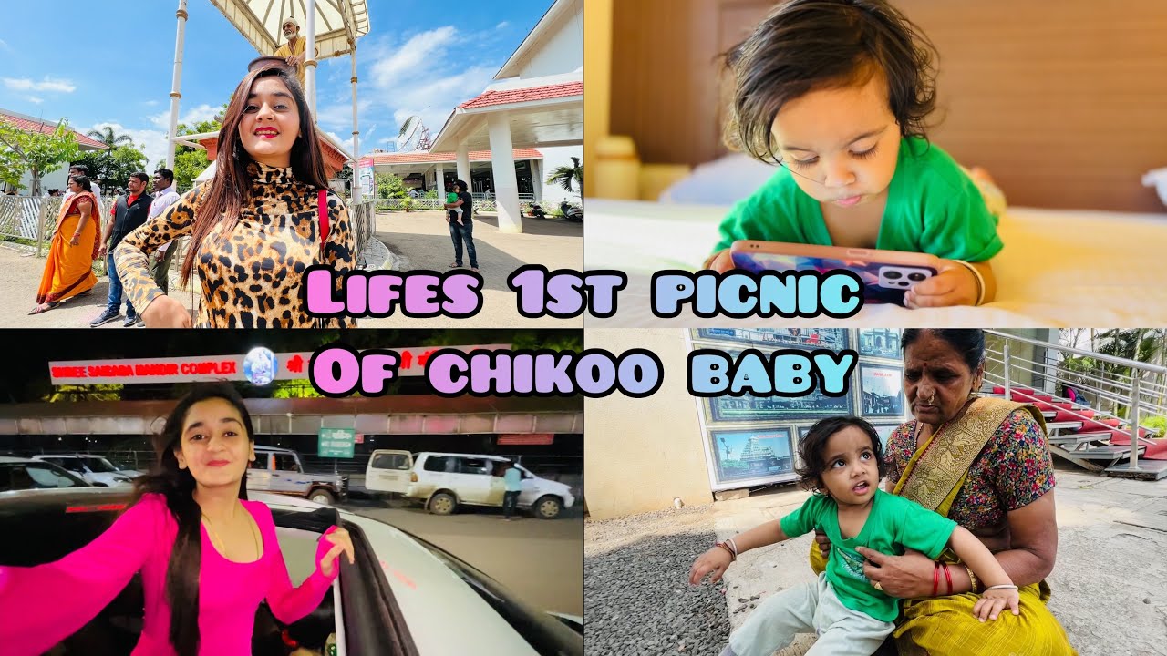 WOW🤩 Lifes 1st Picnic of Chikoo baby [Full Comedy] Chikoo ko Bhik de ...