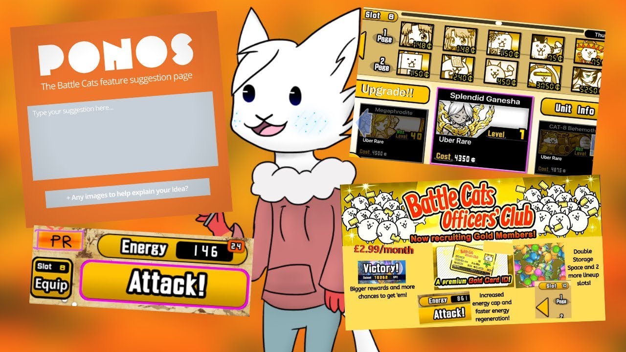 "What would you Change in Battle Cats if Ponos Hired You?" - YouTube