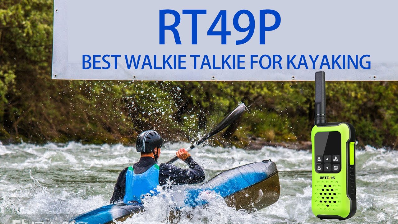 RT49P Best waterproof walkie talkie for kayaking 丨waterproof walkie ...