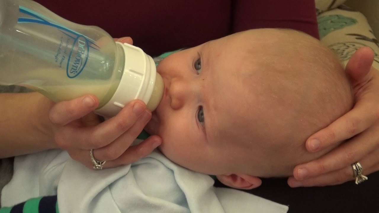 Infant Led Paced Feeding - YouTube