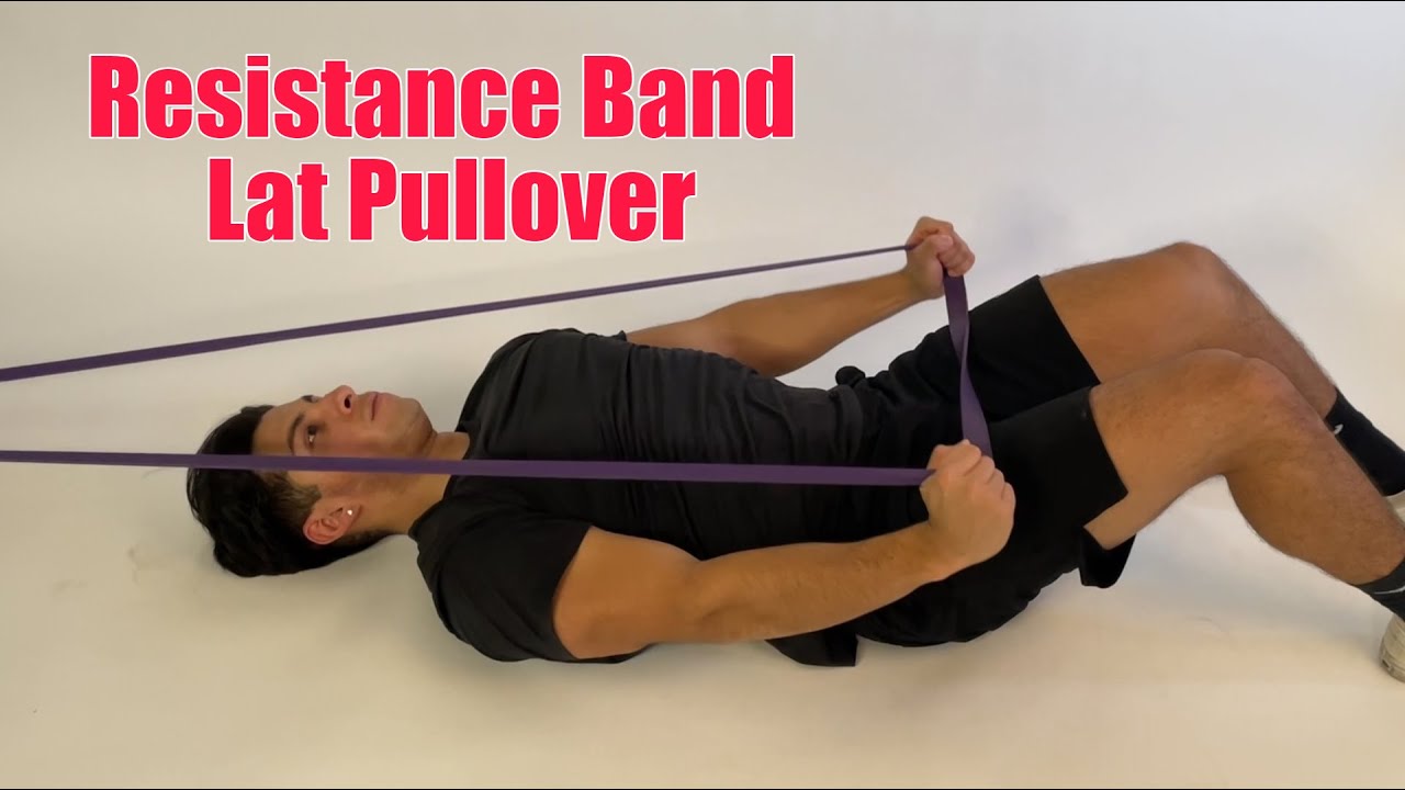 [How To] Resistance Band Lat Pullover - YouTube