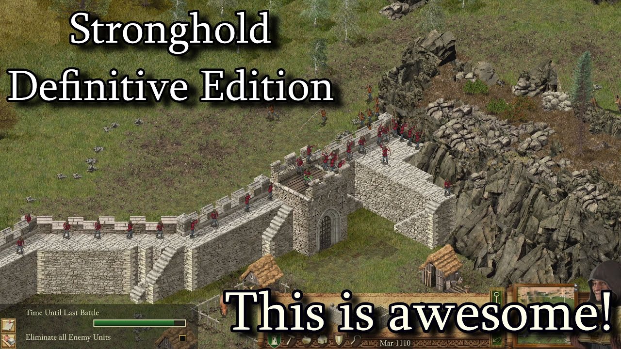 Finally, proper stone castles! | Stronghold Definitive Edition ...