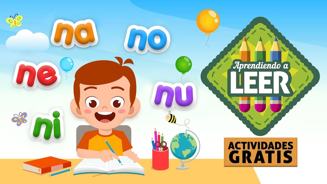 Aprendiendo a leer – 09 – Na, ne, ni, no, nu - YouTube