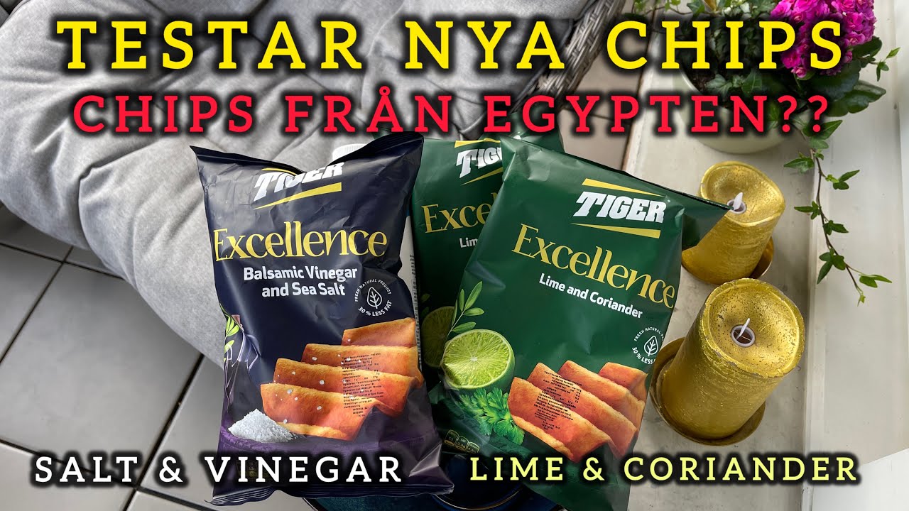 Vi Testar Chips Tiger Excellence Från Egypten?? - YouTube