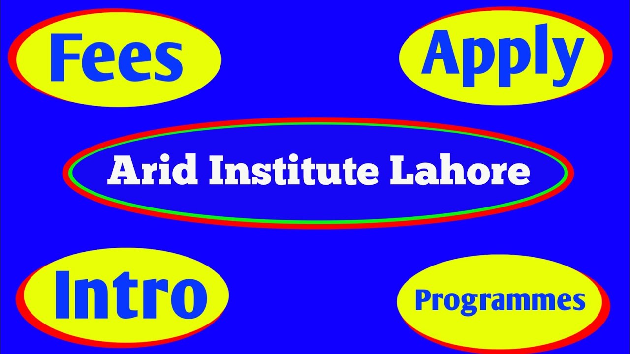 Arid Institute of Management Science Lahore Admission Fall 2021 |How to ...