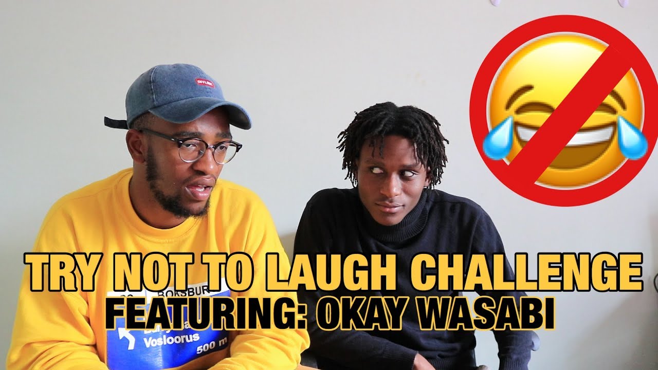 LAUGH CHALLENGE (Ft. Okay Wasabi) | GuyReggieTV - YouTube