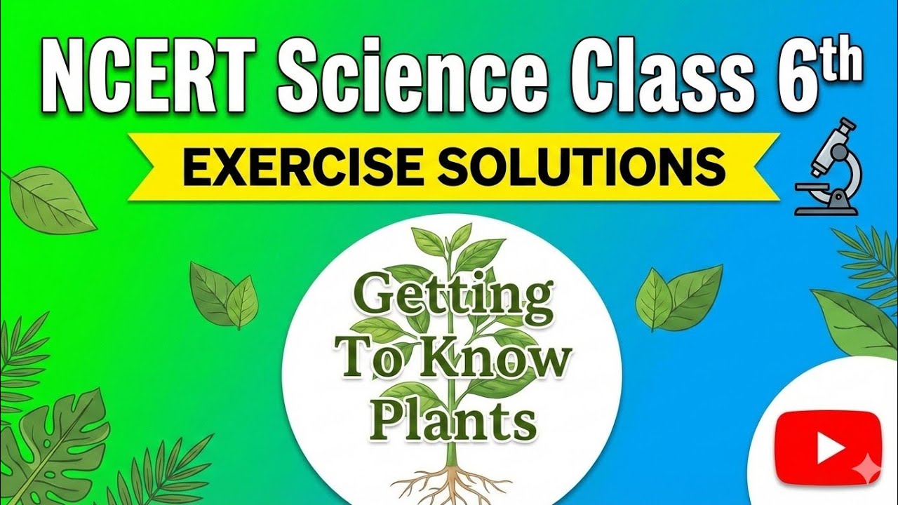 NCERT SCIENCE CLASS-6TH CHAPTER-7TH || Exercise Solutions || GETTING TO ...