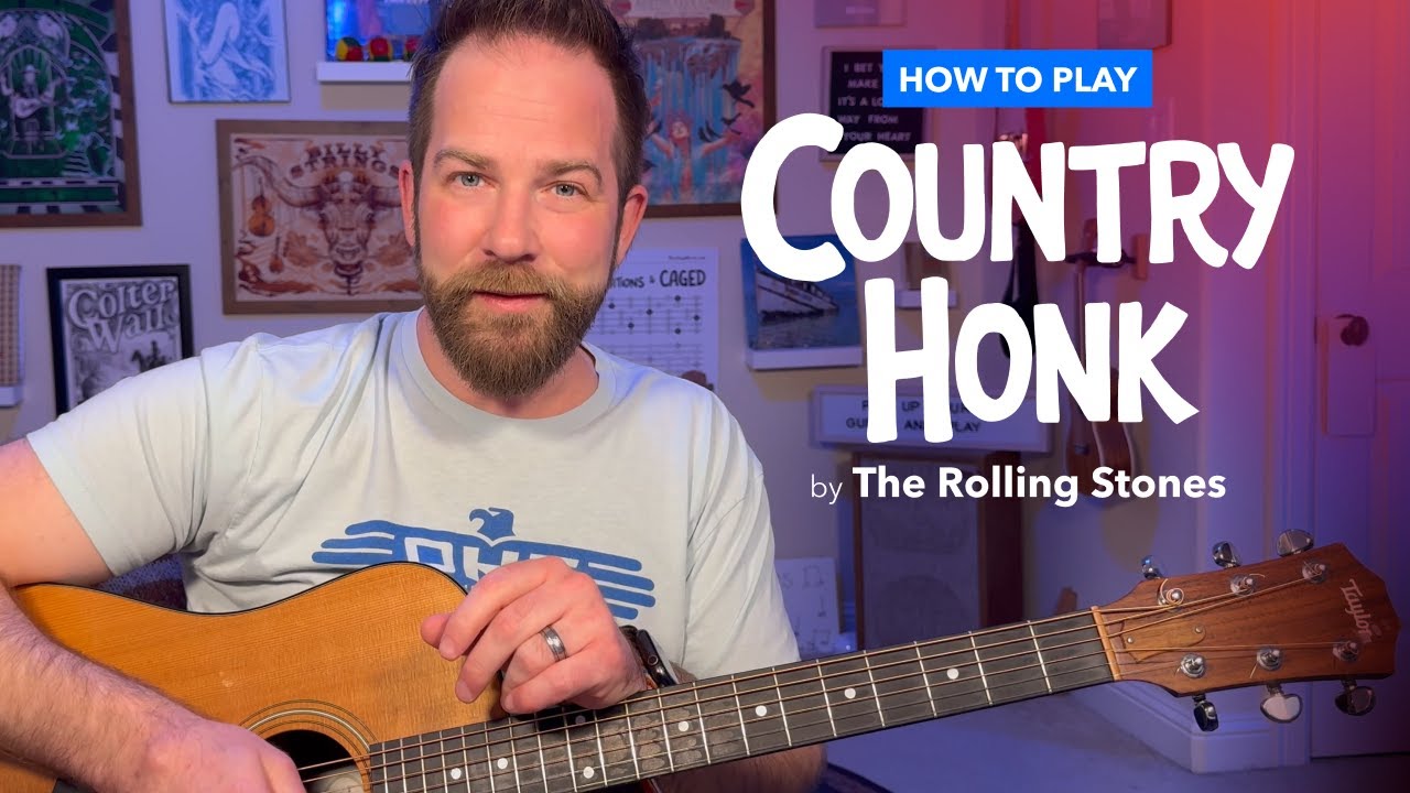 Country Honk by Rolling Stones – Acoustic Guitar Lesson with Chords ...