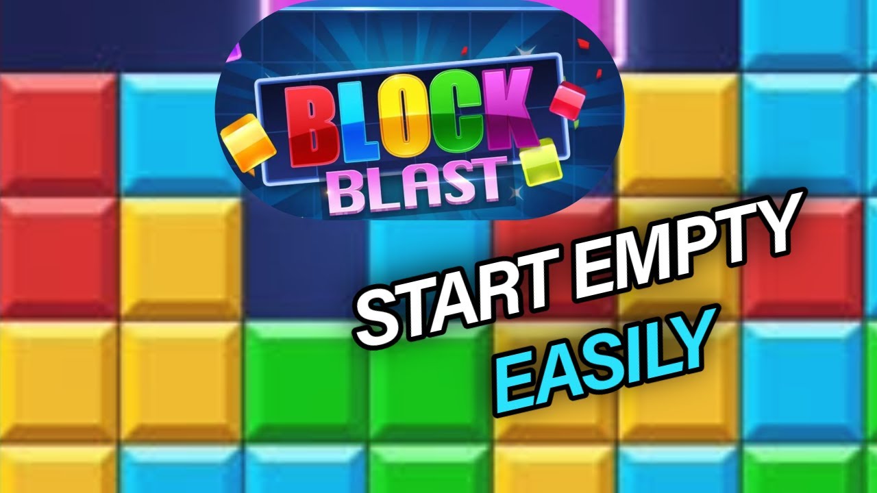How to Start Empty on Block Blast 2025? - YouTube
