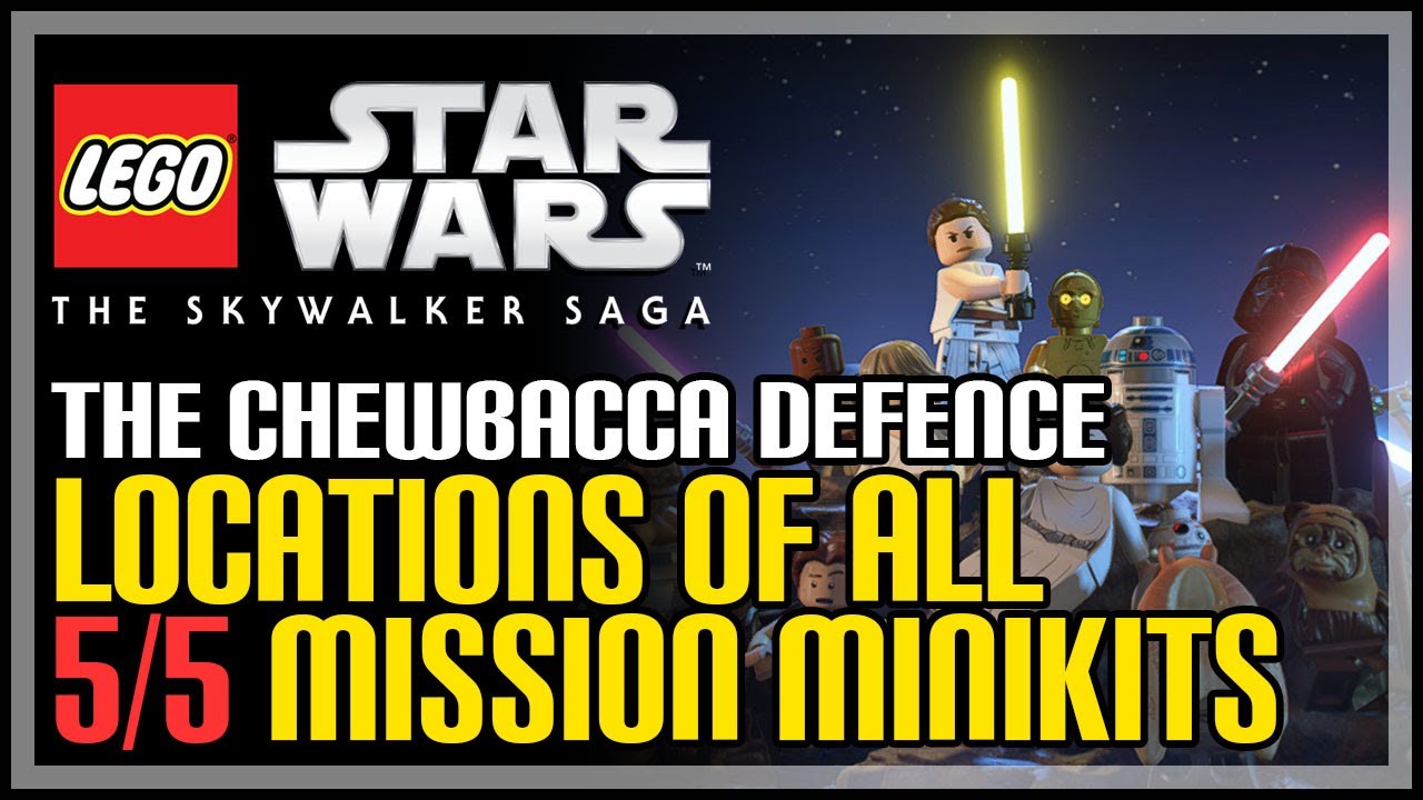 All The Chewbacca Defense Minikits LEGO The Skywalker Saga - YouTube