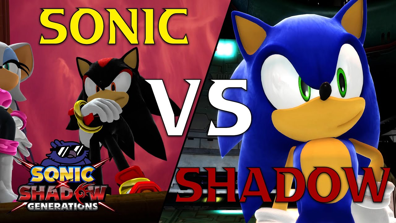 Sonic VS Shadow in Sonic X Shadow Generations Cutscene - YouTube