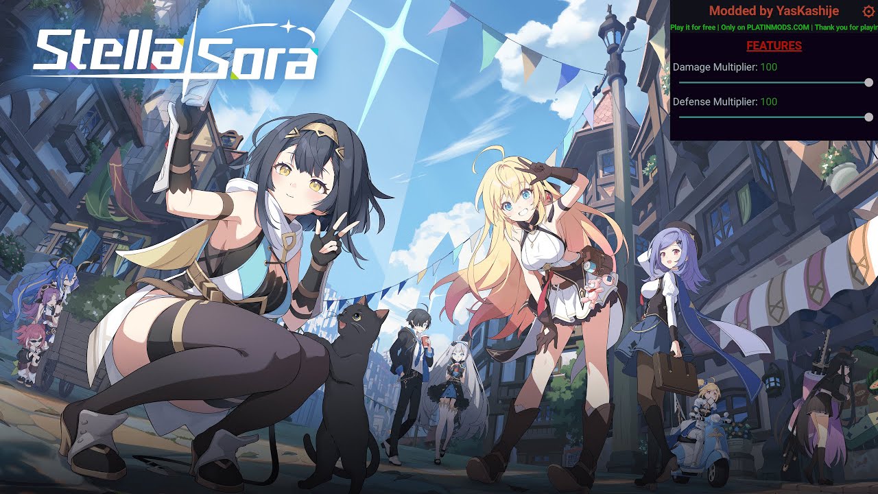 Stella Sora Mod Gameplay | Damage & Defense Multiplier - YouTube