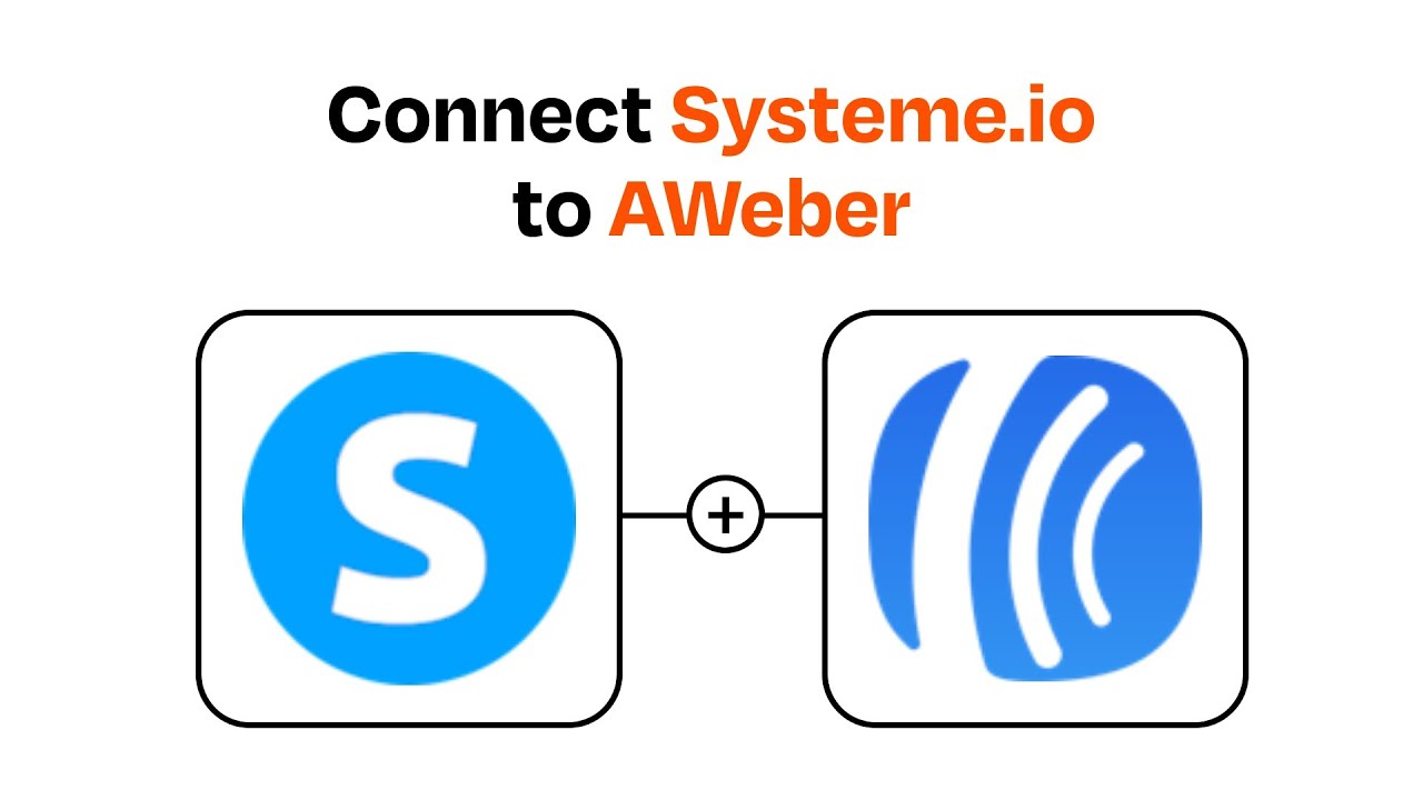 How to connect Systeme.io to AWeber - Easy Integration - YouTube