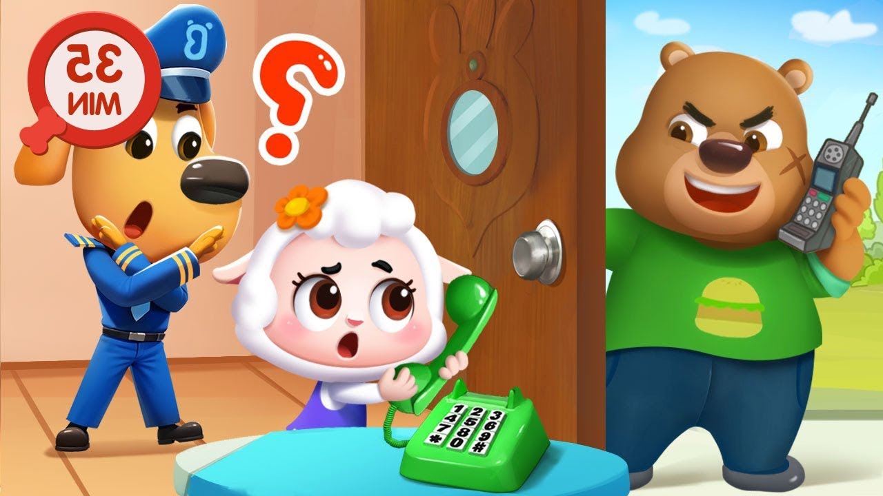 📞 Phone Call from a Stranger | Cartoons for Kids | Stranger Danger ...