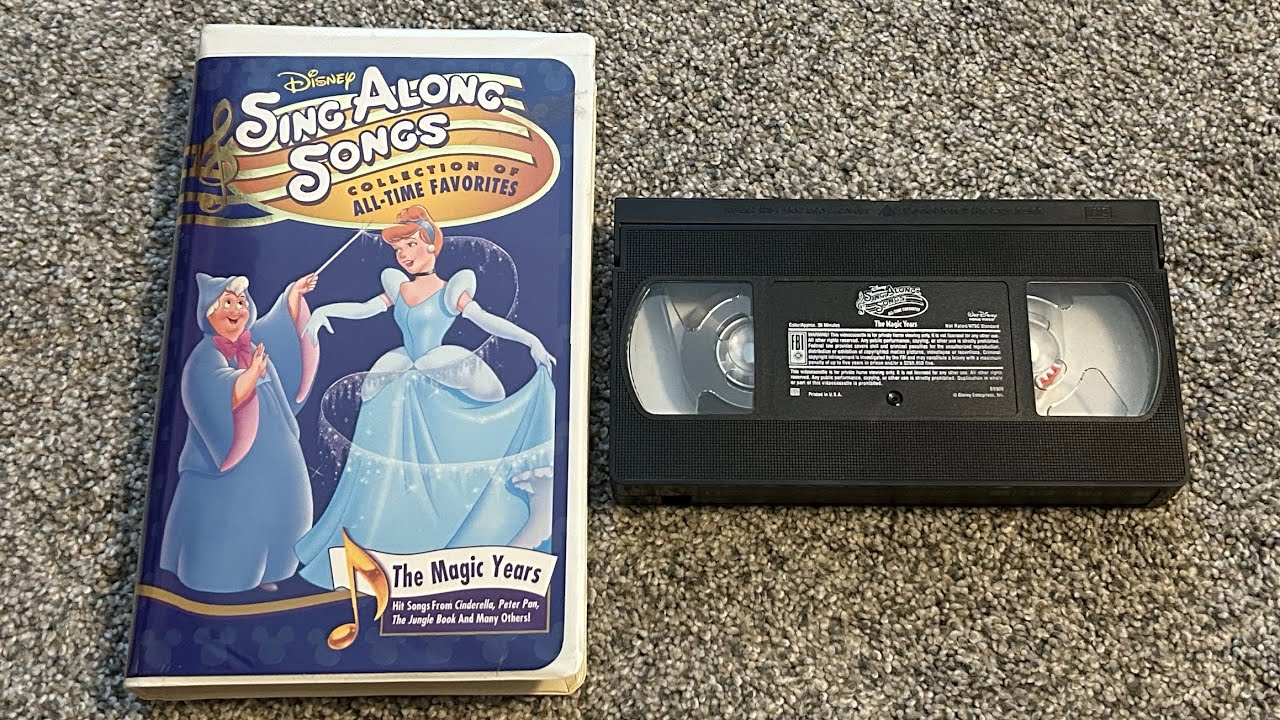 Disney Sing Along Songs Collection of All Time Favorites The Magic ...