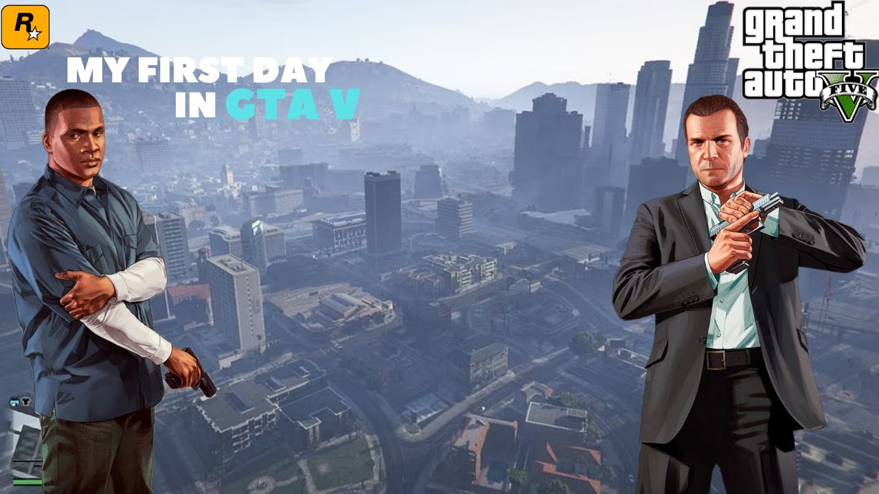 MY FIRST DAY IN LOS SANTOS | GTA V GAMEPLAY #1 - YouTube