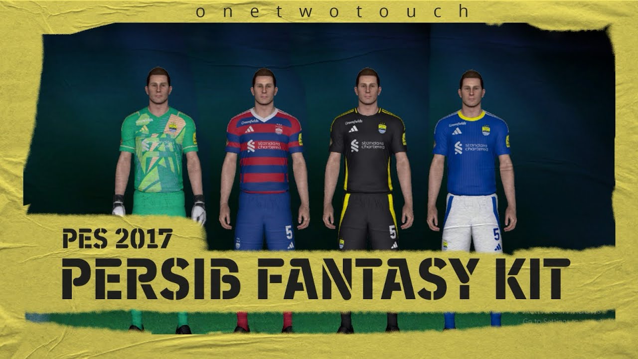 PES 2017 PERSIB FANTASY KIT - YouTube