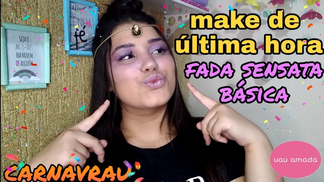 Make de fada sensata básica - Uau Amada - YouTube