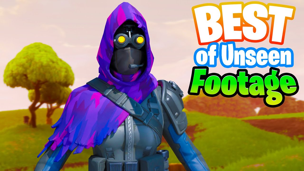 The BEST of my Unseen Fortnite Footage! - YouTube