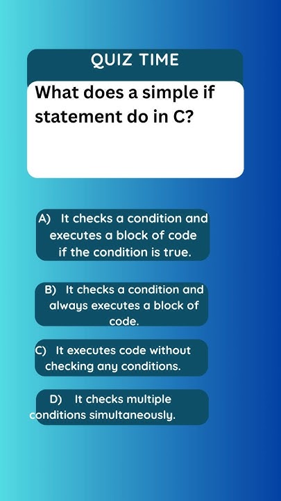 C Programming Quizdetailed Explanation In Comments👉 Conditionalstatementscodingquiz