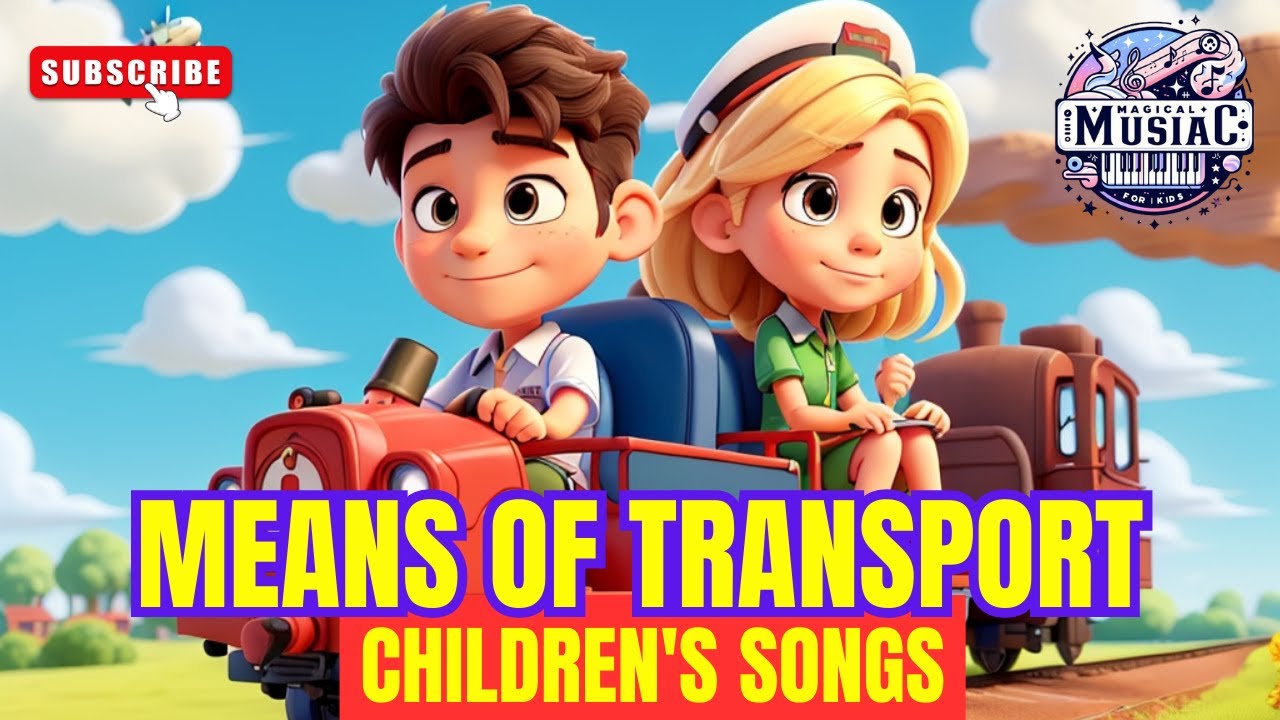 🚗 Means of Transport: Exciting Kids' Song on "The Best Children's Songs ...