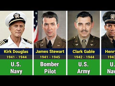 55 Hollywood Golden Age Actors Who Served in World War II