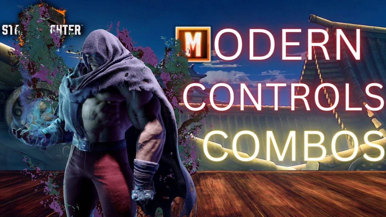 M. Bison Modern Control Combos | SF6 - YouTube