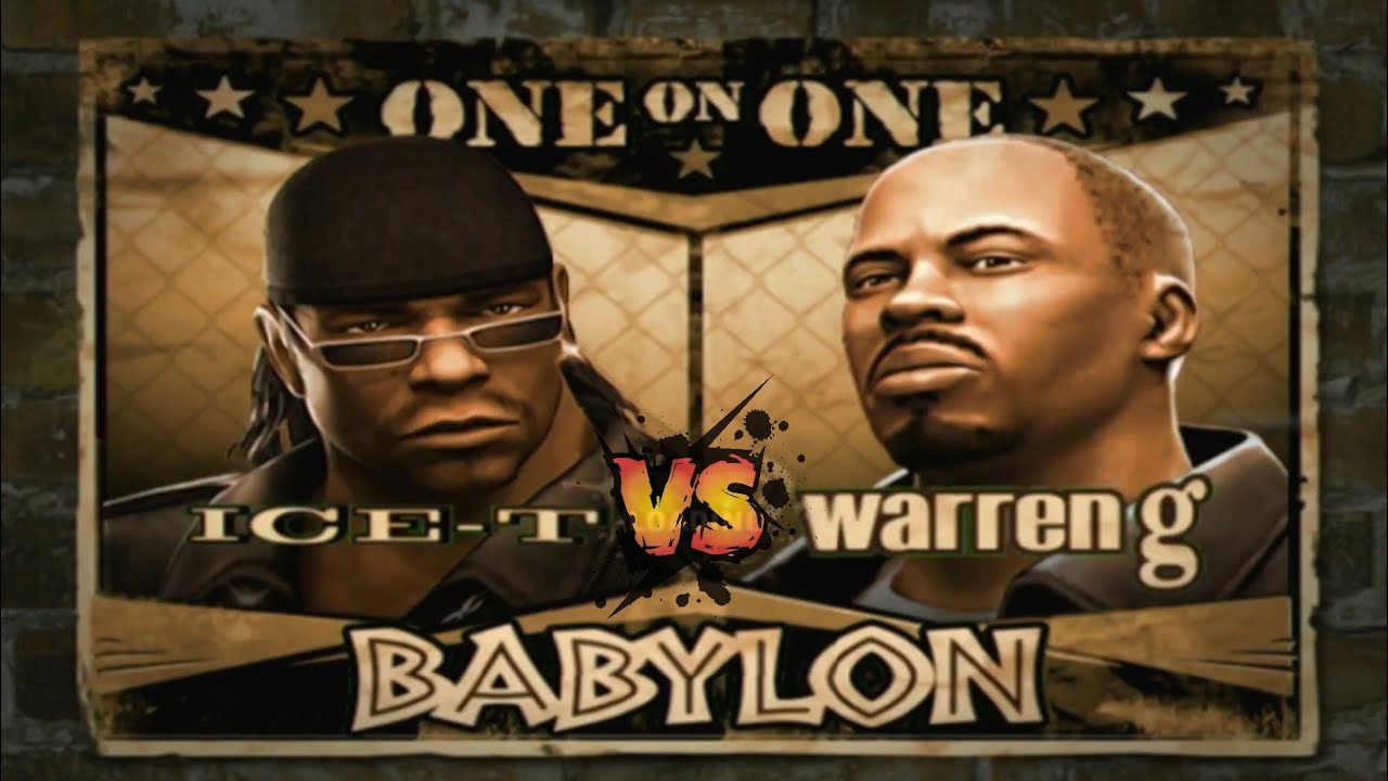 Def Jam Fight For NY | ICE-T vs WARREN G | HARD! (PS3 1080p) - YouTube
