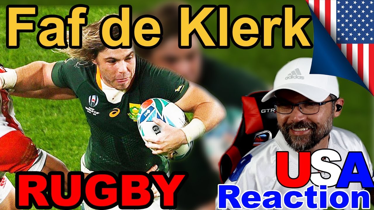 American Coach Reacting to Rugby Faf De Klerk aka Giant Slayer: Taking ...
