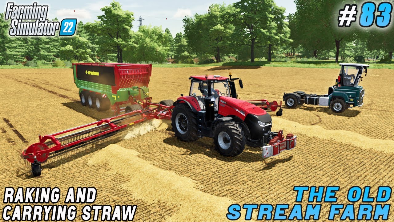 This is how I harvested barley, raked and transported straw | The Old ...