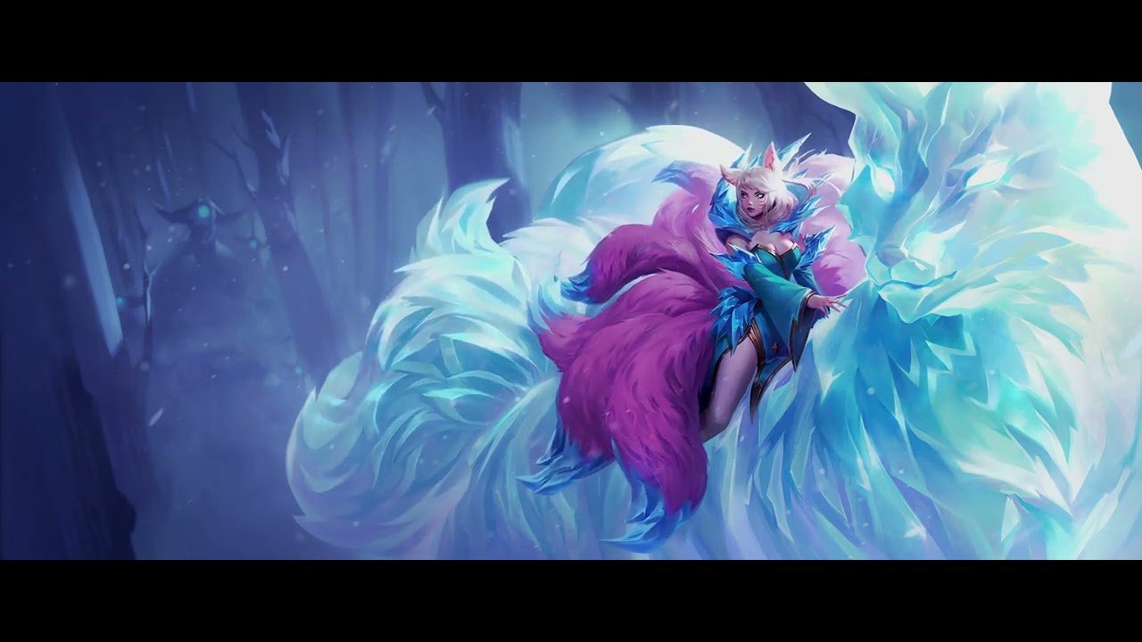 Winter Queen Ahri | Wallpaper Engine - YouTube