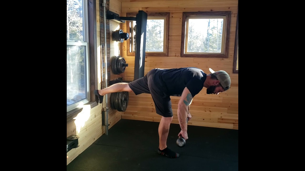 Single Leg Row - YouTube