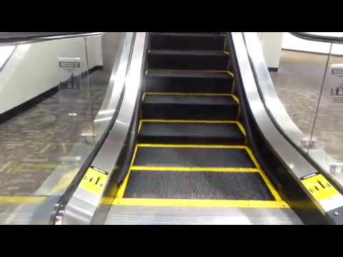 Schindler Escalator Customized floor plate - YouTube