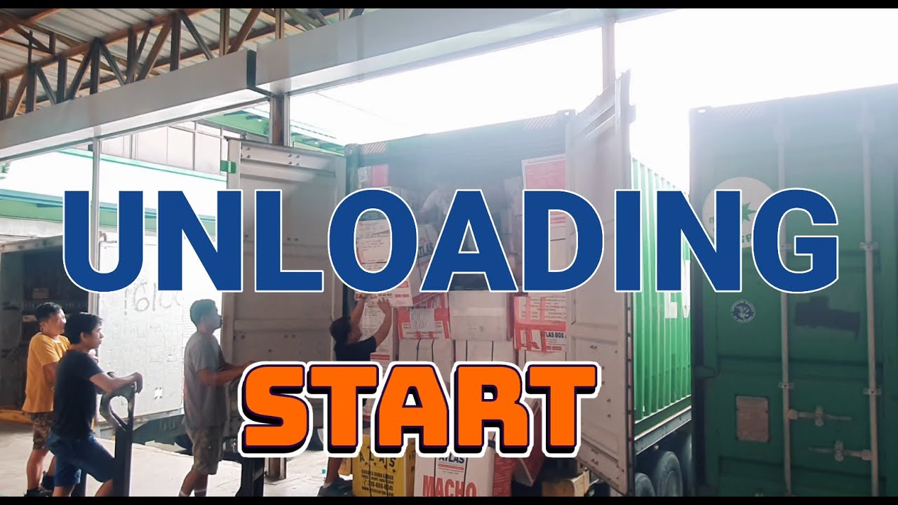 Take a look at how we unload the balikbayan box - YouTube