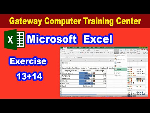 Microsoft Excel (Exercise 13+14) - YouTube
