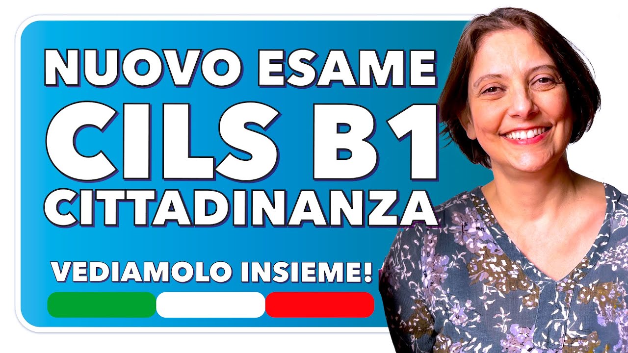 Nuovo ESAME CILS B1 Cittadinanza Italiana 2024 🇮🇹 #cittadinanza #cilsb1 - YouTube