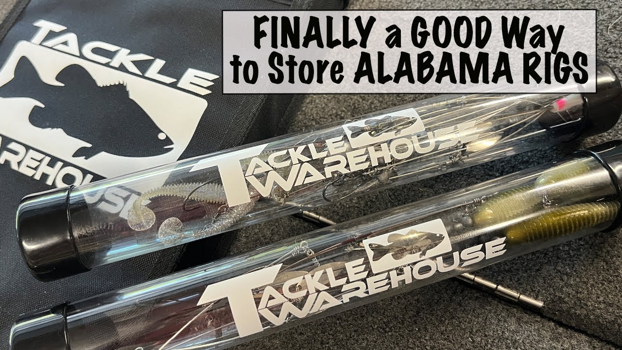 FINALLY a GOOD Way to Store ALABAMA RIGS - YouTube