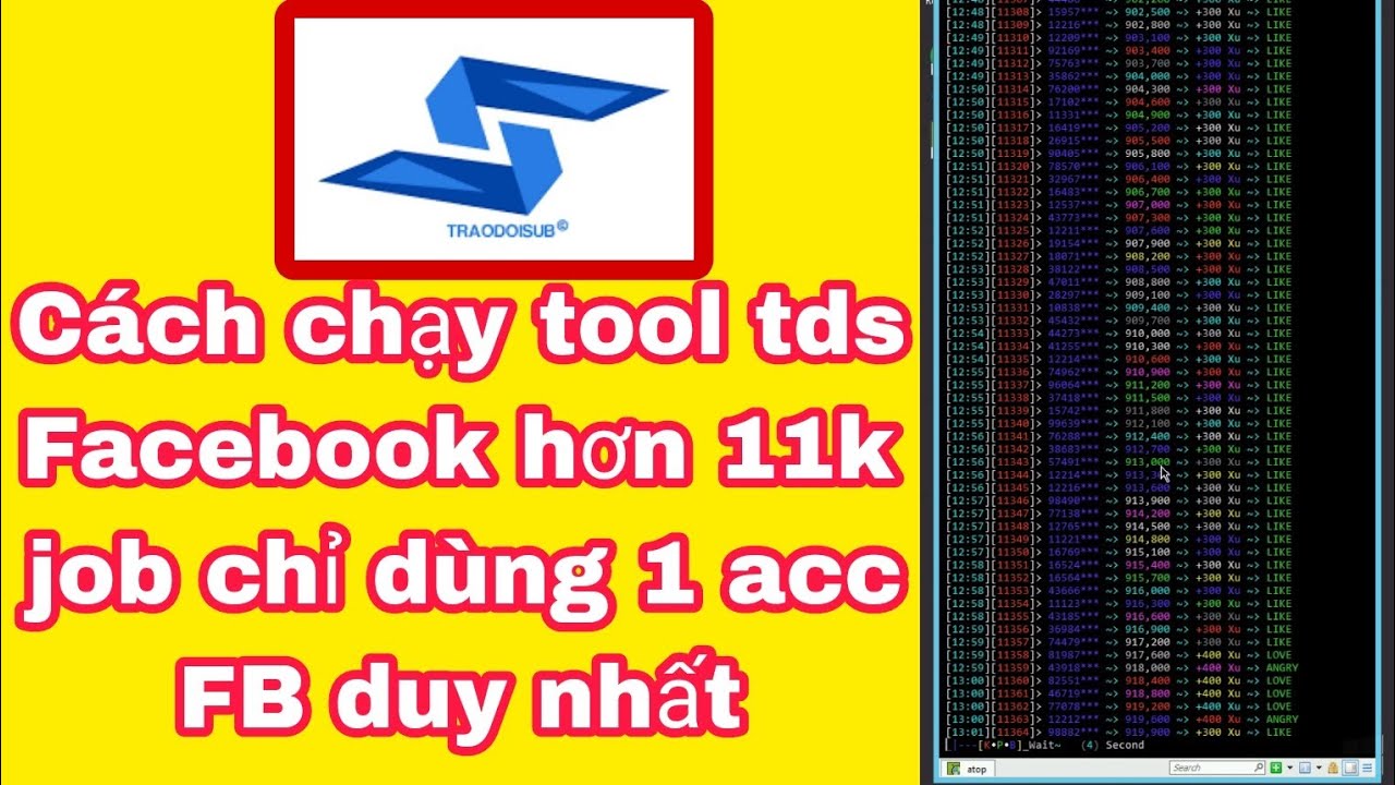 Hướng dẫn chạy btool tool Tds hơn 11k job - YouTube
