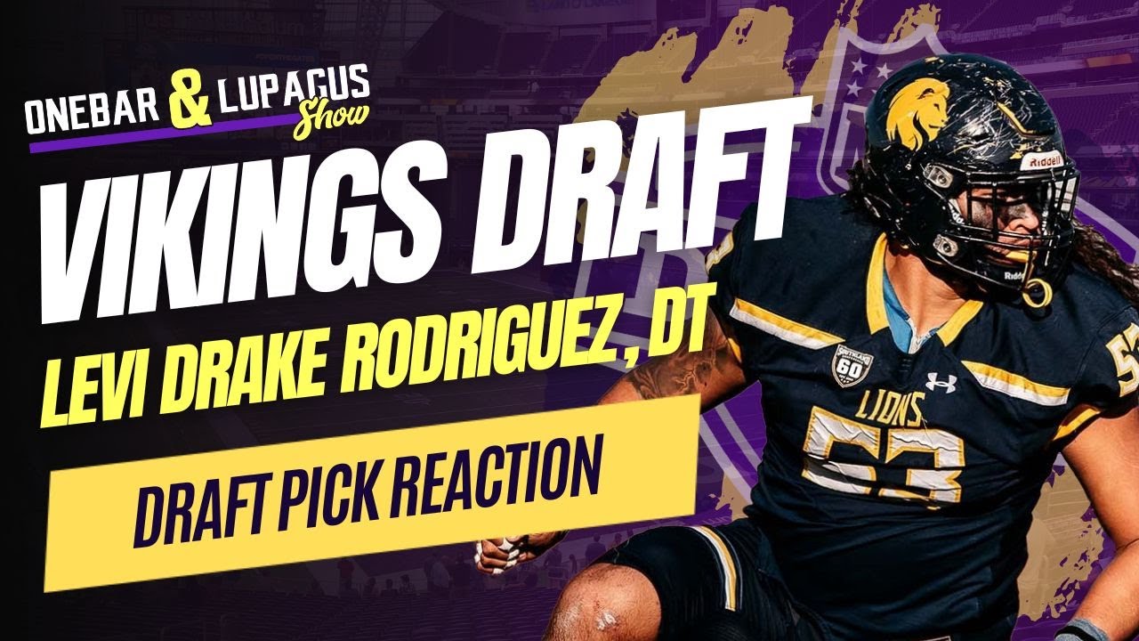 Vikings Draft Levi Drake Rodriguez Defensive Line, Texas A&M Commerce ...