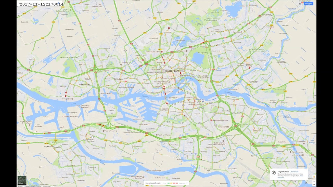 Ring Rotterdam: waar staat de file om 17:00 uur? - YouTube