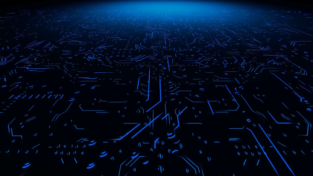 4K Circuit Board Hi Tech Moving Background Free background video - YouTube