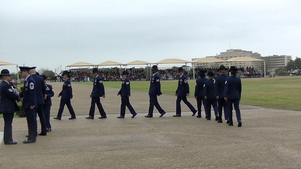 Air Force Basic Military Training Parade - Part 1 of 2, 11 Jan 2019 ...