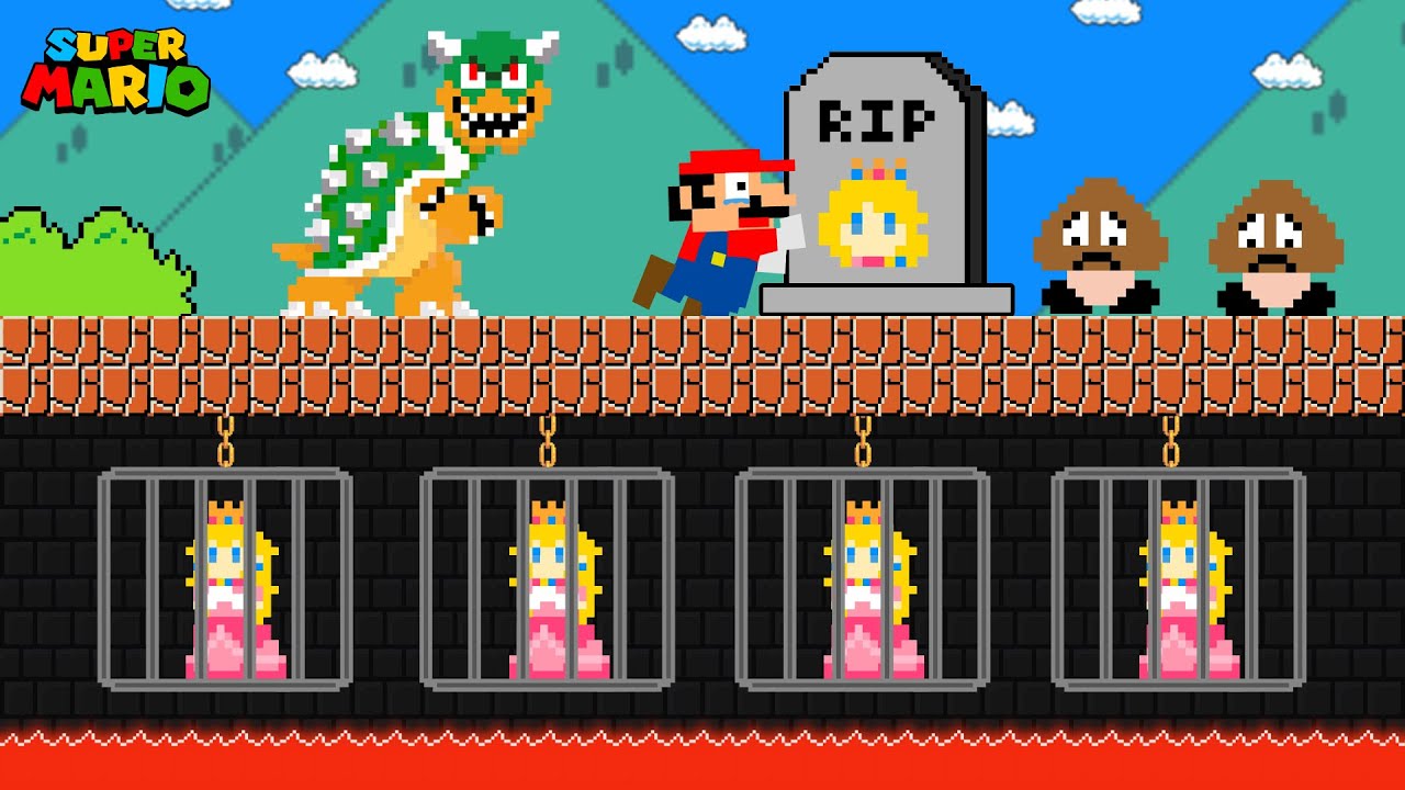 Super Mario: Bowser kidnapped Peach - Who is Real Princess Peach | Game ...