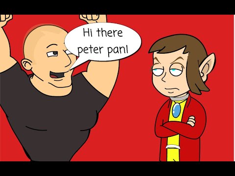 Childish dad Call Alex Kidd a peter pan - YouTube