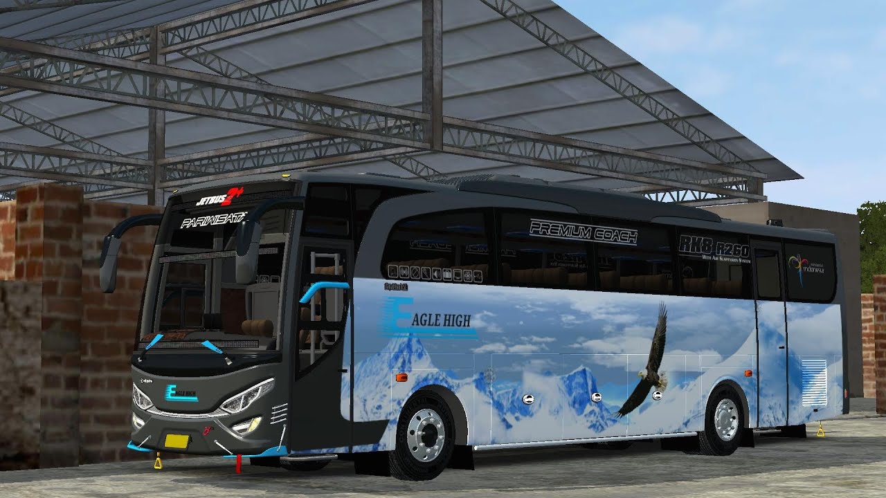 Mod Bussid Jb2 HD Hino Rk8 a$Xfm | AGLE HIGH - YouTube