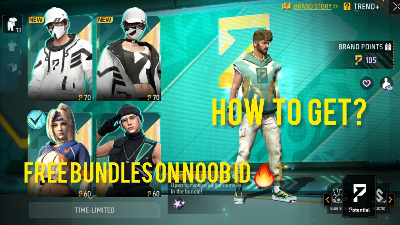 FREE BUNDLES ON FREE FIRE! - YouTube