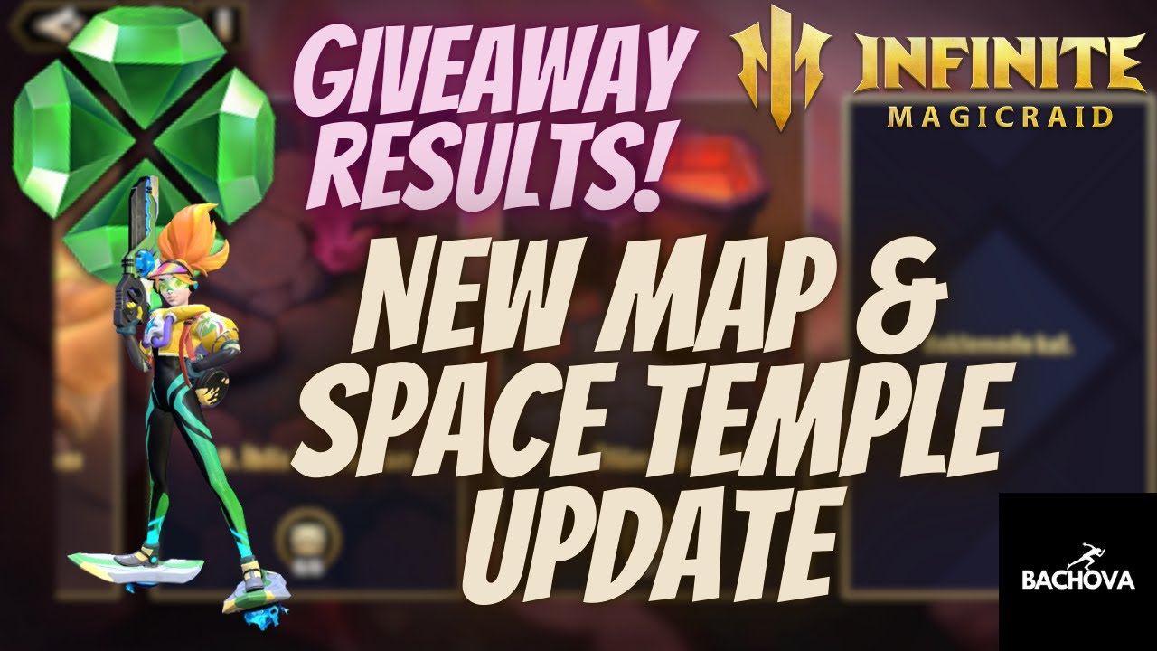 Infinite Magicraid-Giveaway Results & New Map & Space Temple Update ...