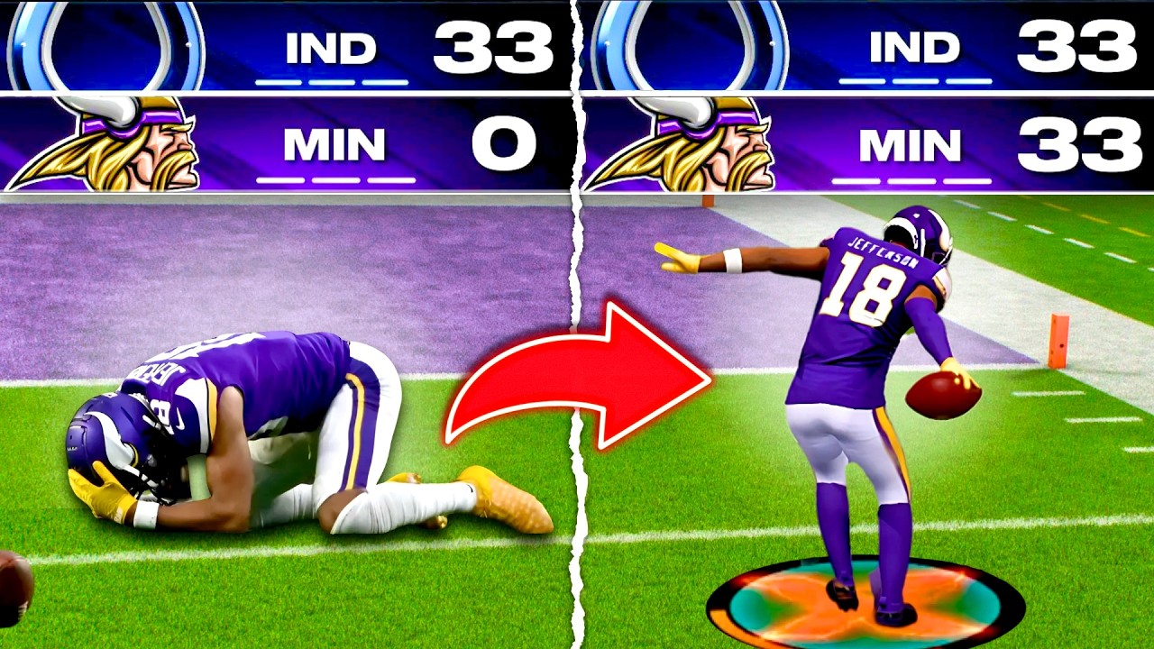Can I Recreate The Largest Comeback In NFL History - YouTube