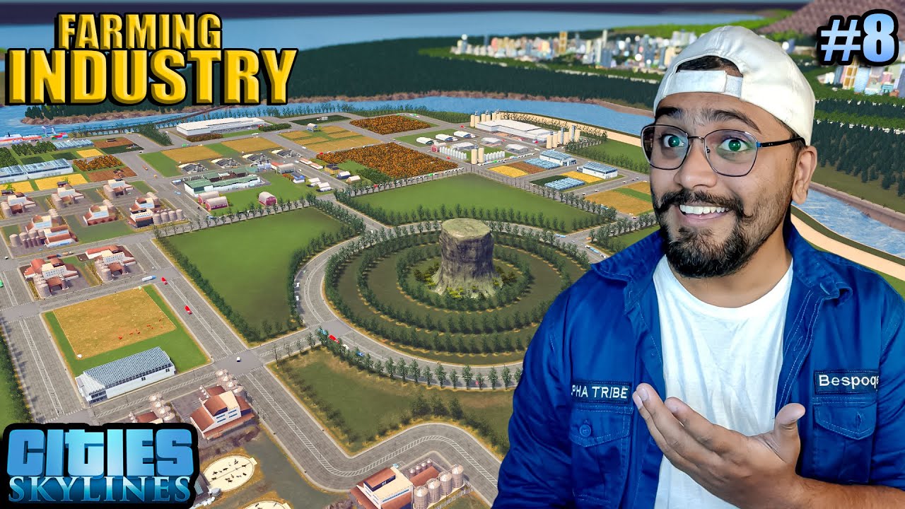 I Made Best farming Industry in our City - CITIES SKYLINES || Gameplay ...