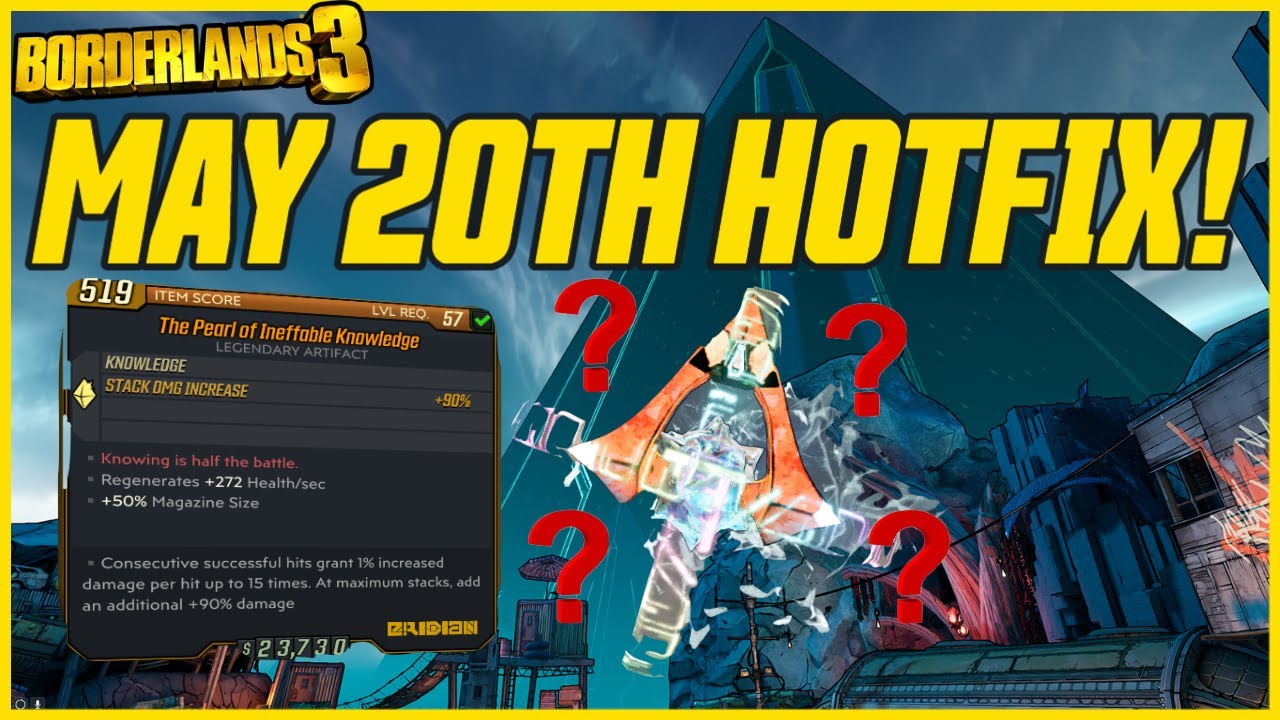 Skullmasher, Boom Sickle & Pearl OH MY! // Borderlands 3 May 20th ...